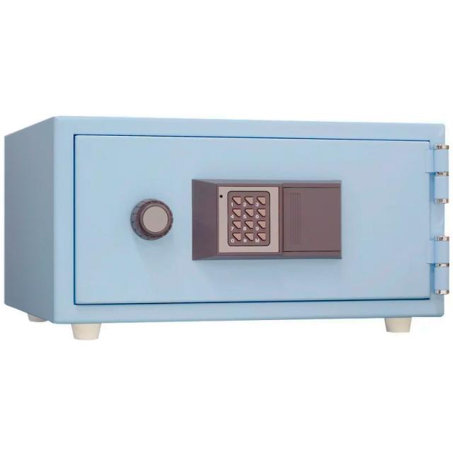 【開梱設置無料】日本アイ・エス・ケイ 耐火金庫 おしゃれ金庫 CPS-30T スカイブルー テンキー錠 11L 1時間耐火 信頼の日本製の通販はau PAY マーケット - オフィスランド ...