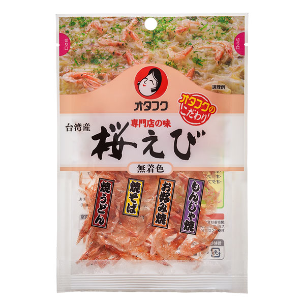 送料無料 オタフク ソース 専門店の味 台湾産桜えび8g袋×2ケース（全40本）