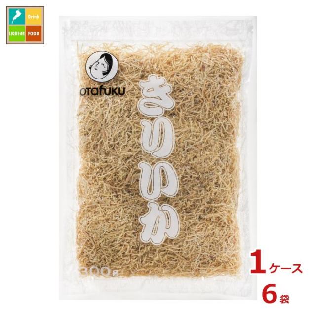 送料無料 オタフク ソース きりいか300g×1ケース（全6本）