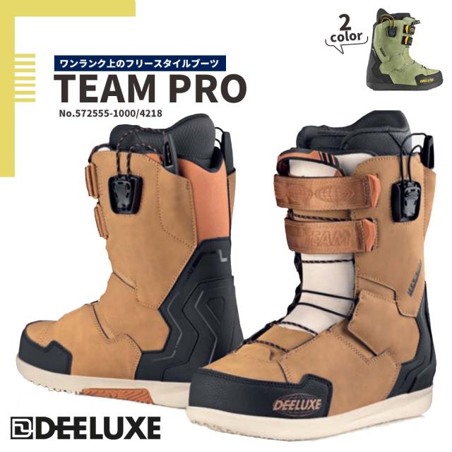 25/26 スノー スノーブーツ DEELUXE ディーラックス チーム プロ スノー小物 スノボ スノーボード ウィンタースポーツ TEAM PRO 2025年 2026年 メンズ ユニセックス 日本正規品