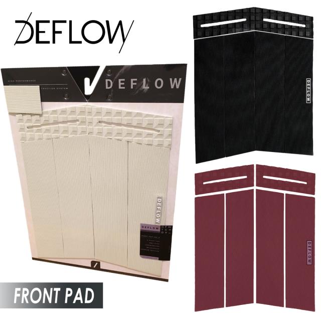 DEFLOW デフロウ  デッキパッド フロントパッド 6ピース FRONT PAD サーフボード トラクションパッド デッキパッチ サーフィン 日本正規品