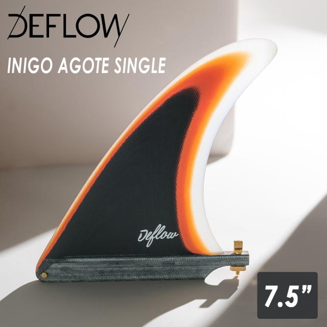 DEFLOW デフロウ ロングボードフィン シングルフィン イニーゴ・アゴテ INIGO AGOTE SINGLE 7.5
