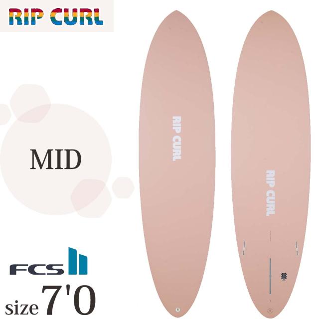 25 RIP CURL リップカール サーフボード ミッド ファンボード シングルフィン 板 サーフィン MID 7’0 2+1 FCS2 EPS マリンスポーツ 2025年 日本正規品