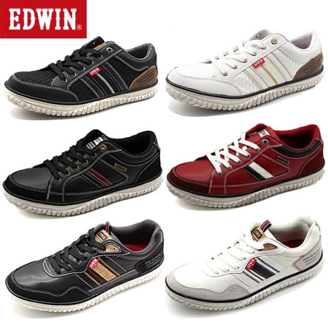 エドウィン EDWIN メンズ スニーカー カジュアル シューズ 防滑 幅広 3E 軽量 EDW-7744 EDW-7747 EDW-7742の通販はau PAY マーケット - 靴のリード ...