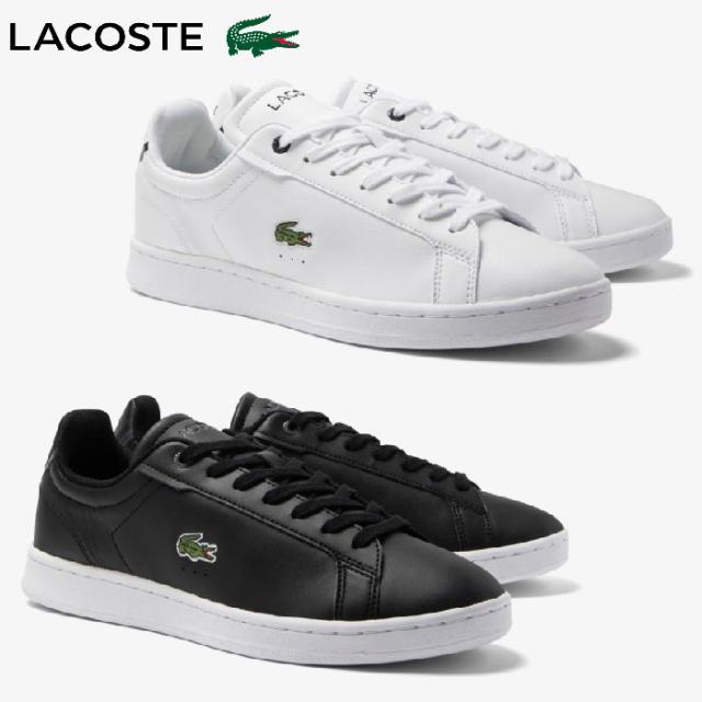 ラコステ LACOSTE 45SMA0110 CARNABY PRO BL23 1 SMA メンズ ローカットスニーカー ホワイト ネイビー ブラック スポーツ レースアップ カジュアルシューズ