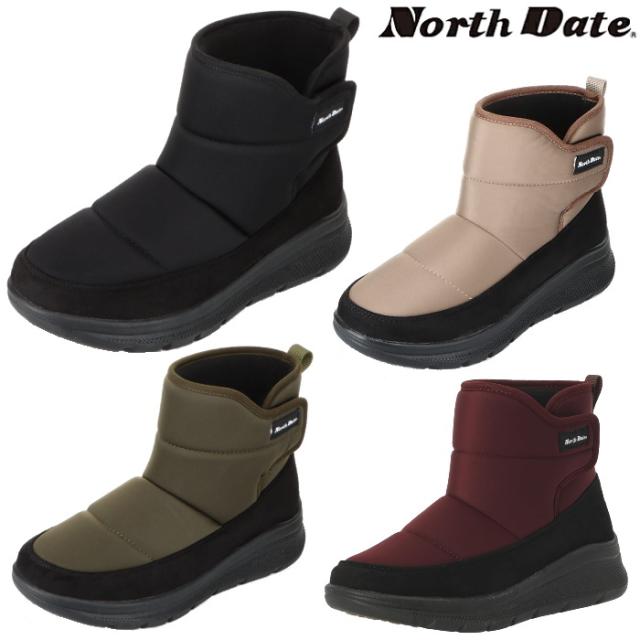 ノースデイト North Date レディース ブーツ 防水 防滑 防寒 スパイク付き ウインターブーツ KH-32003の通販はau PAY マーケット - 靴のリード | au PAY ...
