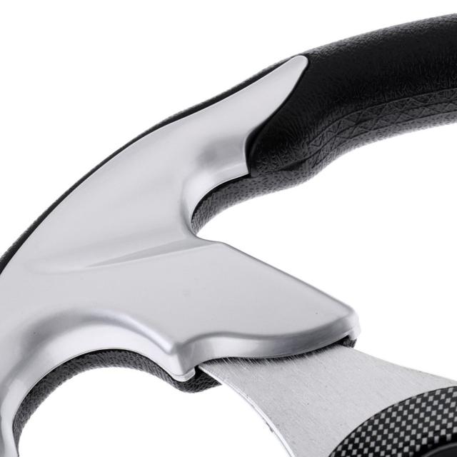 ステアリングホイール マリン ボート機材 備品 310mm D形 アルミ 3/4