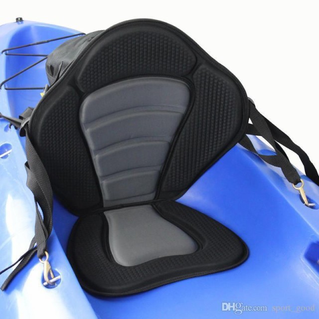 Deluxe Padded Kayak Boat Seat Rowing Boat Soft and 滑止 Padded Base High Backrest Adju〜