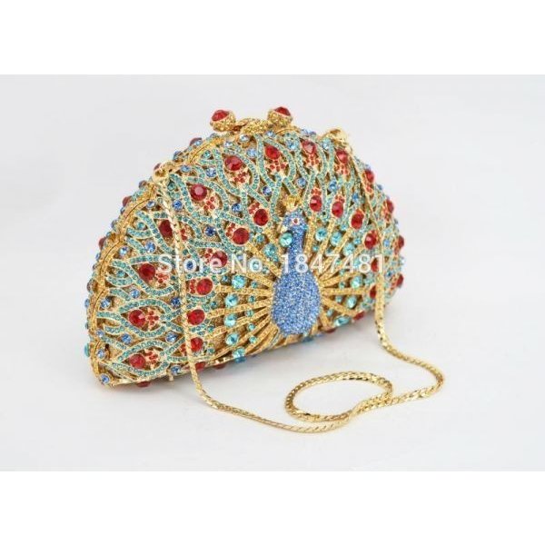 レディース クラッチバッグ パーティーバッグ 結婚式 ラインストーン キラキラ ビジュー 2way