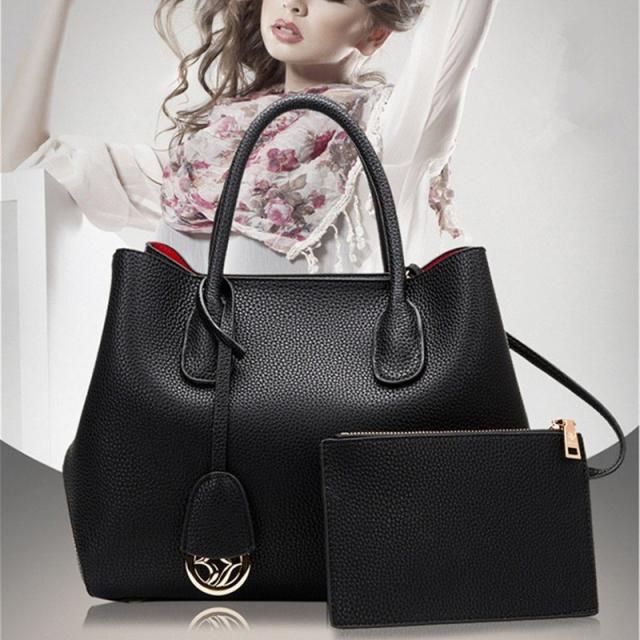 ハンドバッグ ポーチ 牛革 ジッパー 大容量 クラッチ カジュアル ポケット