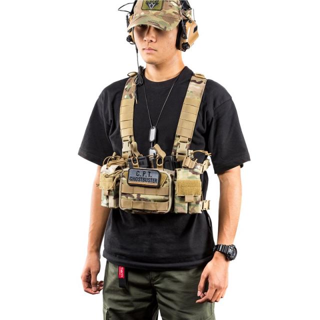 ONETIGRIS 屋外 CS ベスト胸セット X ハーネス軍事装備 500D ナイロン布 JPC 戦術モールハンテ