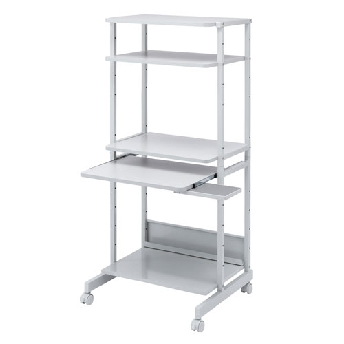 即納 サンワサプライ パソコンラック（W650×D600×H1450mm）