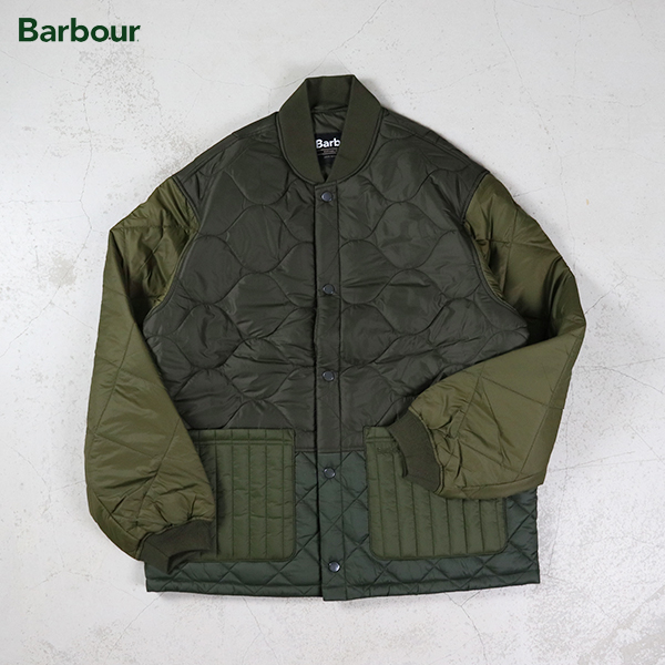バブアー Barbour / CORDING QUILTED JACKET コーディング キルトジャケット / ARMY GREEN / MQU1855 / メンズ / 2025秋冬
