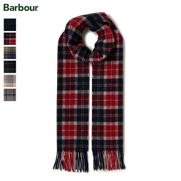 バブアー Barbour / Tartan Lambswool Scarf ラムズウール タータンチェック マフラー / USC0001 / マフラー / ストール / シンプル / ウール / ユニセックス / 2025秋冬