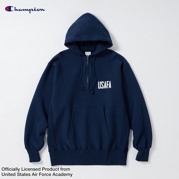 チャンピオン Champion / TRUE TO ARCHIVES リバースウィーブ (R) ハーフジップスウェットシャツ / USFA / C3-A119 / 2025秋冬