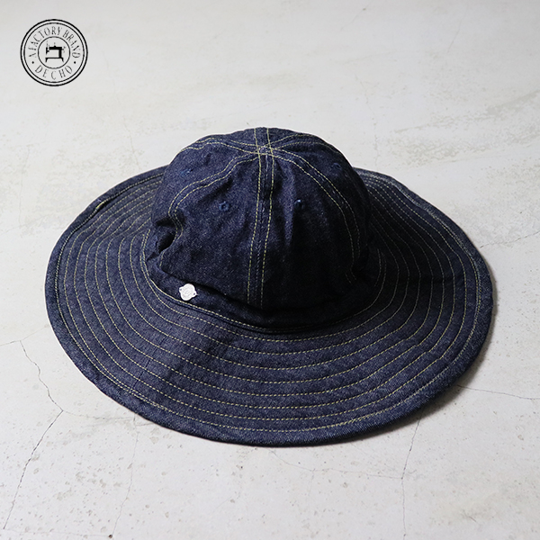 20%OFF / デコー DECHO / KOME HAT / コメハット / INDIGO / デニムハット / 10-2AD24 / ユニセックス / 2024秋冬