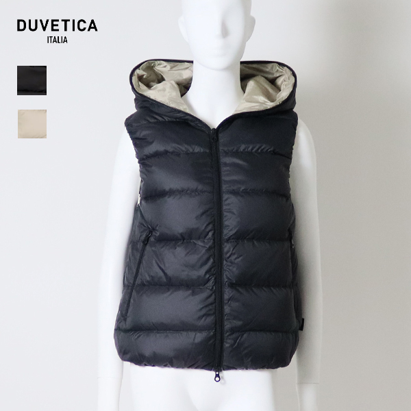 デュベティカ DUVETICA / FEBERATRE / フェベラトレ / ダウンベスト / 242WB1-10241-00-10440 / 027 SFINGE / 999 NERO / 2024-25秋冬モデル