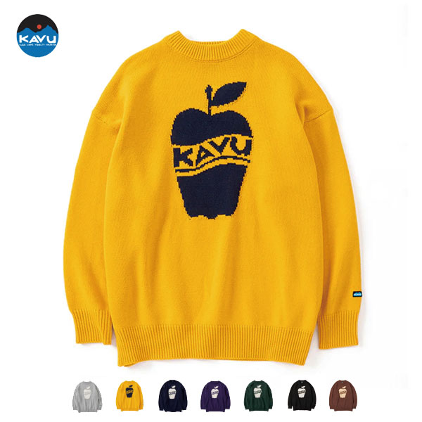カブー KAVU / Apple Knit アップルニット / 19821916 / ユニセックス / ニット セーター / 2024秋冬