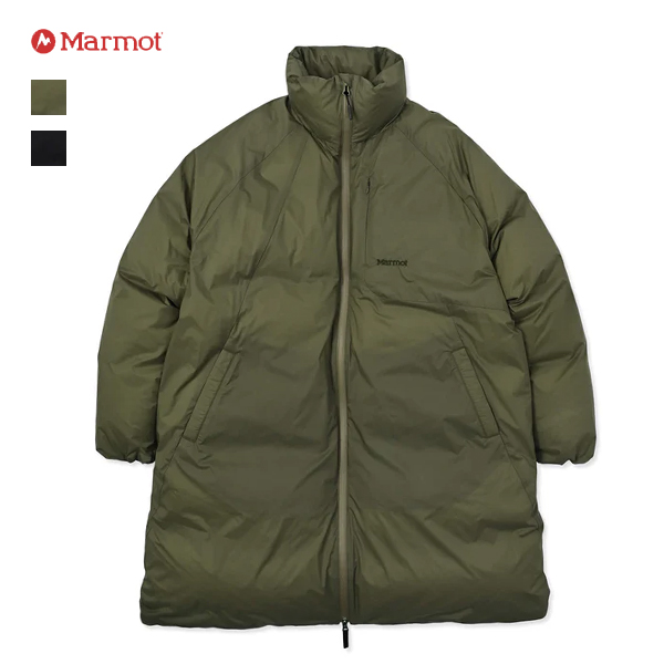 マーモット Marmot / 750FP Vertical Long Down Jacket / 750FPバーティカルダウンジャケット / MTFW25UDW016 / 軽量性 はっ水性 防風性 保温性 / ダウンコート / 2025秋冬
