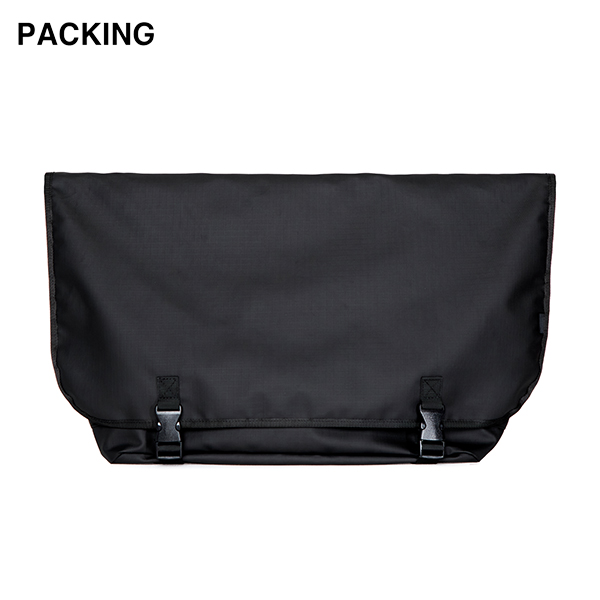 パッキング PACKING / MAT RIP MESSENGER マットリップメッセンジャー / PA-055 / メッセンジャーバッグ / 撥水素材 / リップストップ生地 / 大容量 / シンプル / 2025秋冬