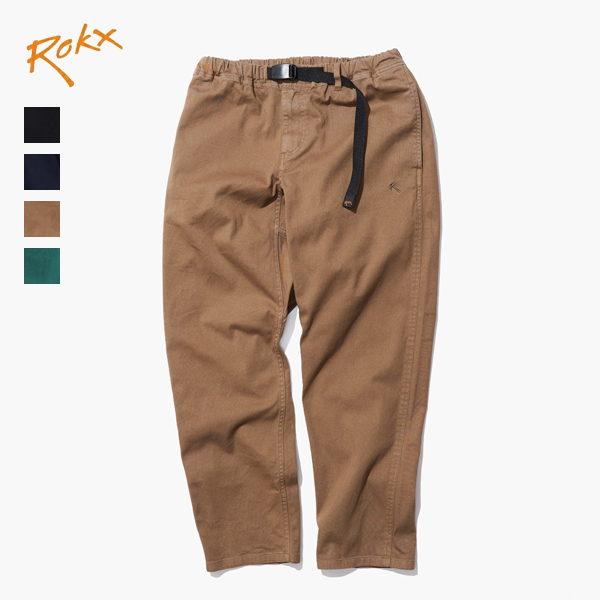 ロックス ROKX / MG JAM PANT (REACTIVE DYE) / MG ジャムパンツ (リアクティブダイ) / RXMF241013 / テーパード / ストレッチ / メンズ / 2024秋冬
