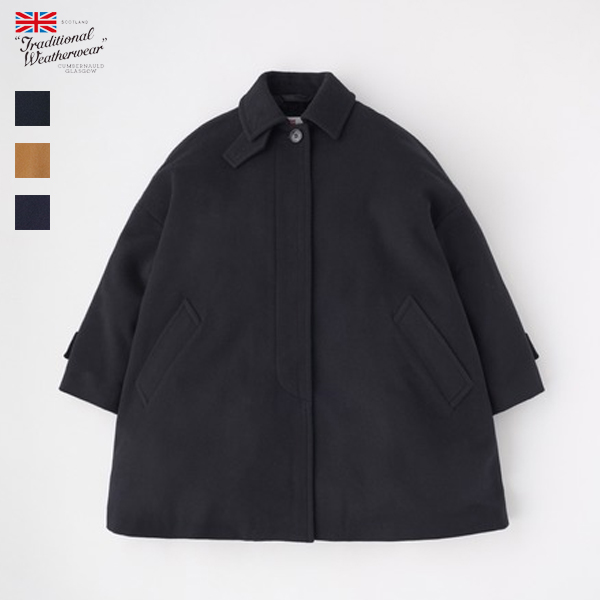 トラディショナルウェザーウェアー / MALTON マールトン メルトンジャケット / ステンカラーコート / Traditional Weatherwear / L242KGFCO0367ML / 2024秋冬