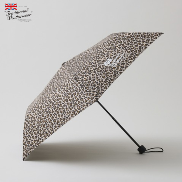 Traditional Weatherwear / LIGHT WEIGHT UMBRELLA ライトウェイト アンブレラ / SLGGO0335NL / LEOPARDXBEIGE / レオパード / UVカット / 日傘 / 晴雨兼用傘 / 軽量 / ユニセックス / 2025秋冬