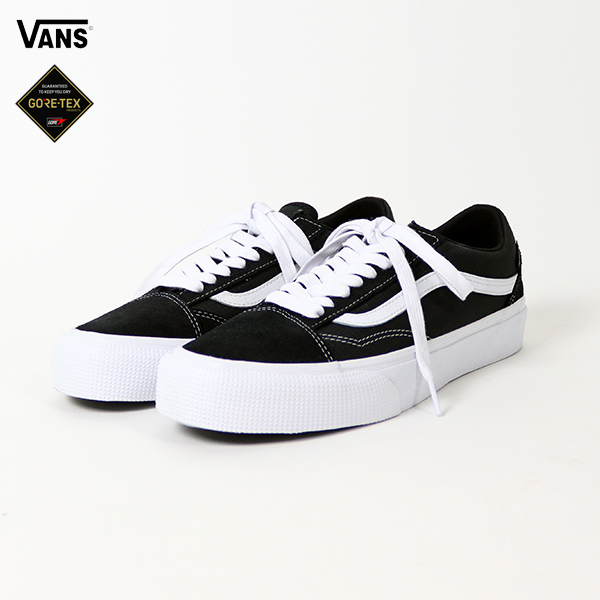 バンズ VANS / Old Skool GORE-TEX / オールドスクール GORE-TEX? / 防水 透湿 / VN0009QGBPB / BLACK TRUE WHITE / ユニセックス / 2025春夏