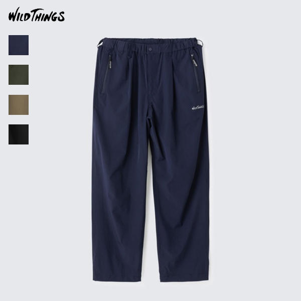 ワイルドシングス WILDTHINGS / ラックスパンツ LAX PANTS / WT25050AD / ELASTIC NYLON / イージーパンツ / 弱撥水 / メンズ / 2025春夏