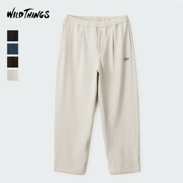 ワイルドシングス WILDTHINGS / コーデュロイラックスパンツ CORDUROY LAX PANTS / WT25165SK / シンプル / イージーパンツ / メンズ / 2025秋冬