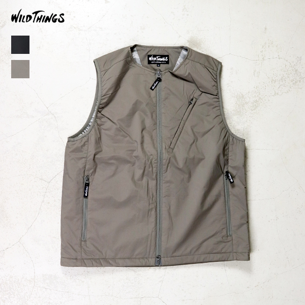 ワイルドシングス WILDTHINGS / DOTS LOFT MIDDLE VEST ドッツ ロフト ミドル ベスト / WT-252-13-Q4 / 高性能中綿 VIVO / メンズ 中綿ベスト / 2025秋冬