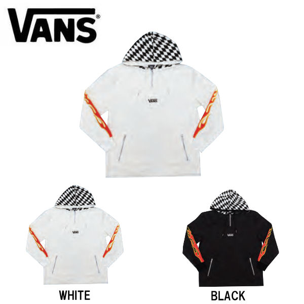 【VANS】バンズ 2019春 SPRING スプリング Checker Hooded Pull Over メンズ プルオーバーパーカー