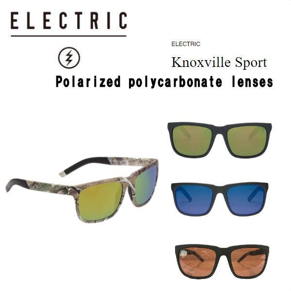 【ELECTRIC】エレクトリック Knoxville Sport メンズ ノックスビルスポーツ サングラス 偏光レンズ フィッシング