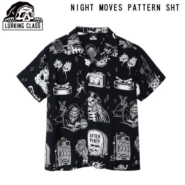 【LURKING CLASS】ラーキングクラス 2025春夏 メンズ 半袖 カジュアルシャツ トップス スカル ロック ストリート スケーター