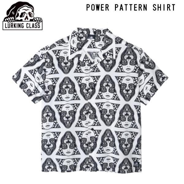 【LURKING CLASS】ラーキングクラス 2025春夏 メンズ 半袖 カジュアルシャツ トップス スカル ロック ストリート スケーター