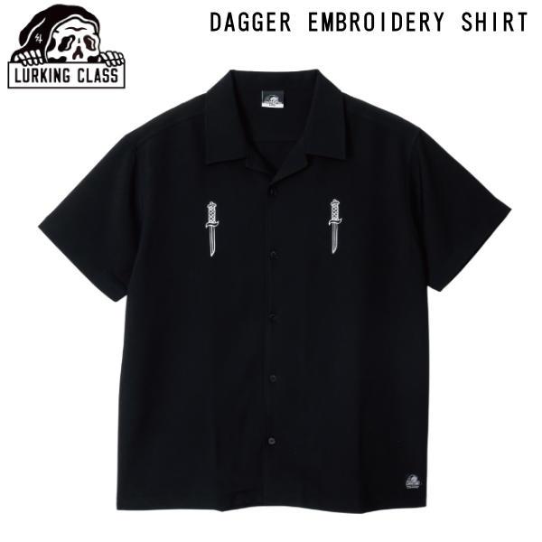 【LURKING CLASS】ラーキングクラス 2025春夏 メンズ 半袖 カジュアルシャツ トップス スカル ロック ストリート スケーター