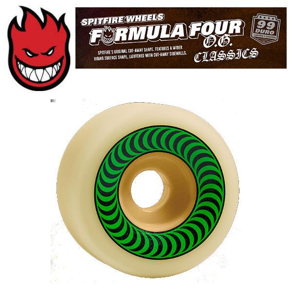 【SPIT FIRE】SPITFIRE WHEELS スピットファイア FORMULA FOUR OG CLASSIC 99DURO クラシック ウィール