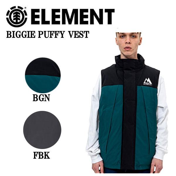 【ELEMENT】エレメント 2022年秋冬 メンズ BIGGIE PUFFY VEST ベスト ダウン アウター