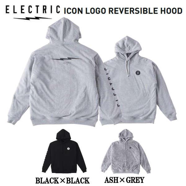 【ELECTRIC】エレクトリック 2024秋冬 ICON LOGO REVERSIBLE HOOD メンズ リバーシブルフーディー