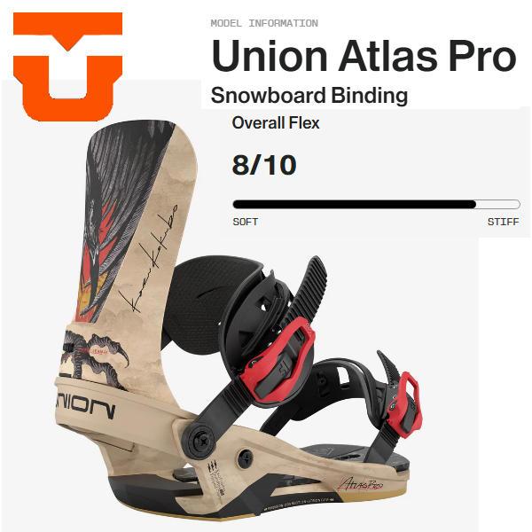 【特典あり】【UNION】2025/2026 ユニオン ATLAS PRO アトラスプロ ビンディング バインディング フリーライド パーク スノボー スノーボード