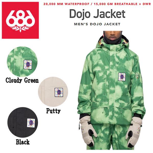【686】2022/2023 シックスエイトシックス Dojo Jacket メンズ ジャケット 防水 耐水 SHORT FIT アウターの ...