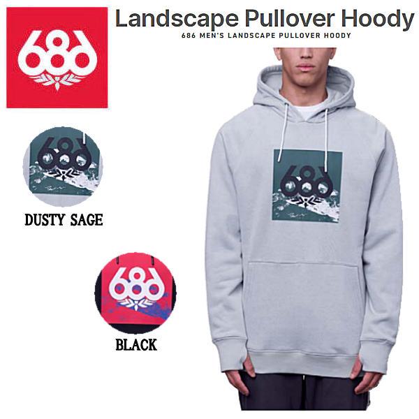 【686】シックスエイトシックス メンズ プルオーバーパーカー 長袖 トップス スノーブランド キャンプ アウトドア アパレル