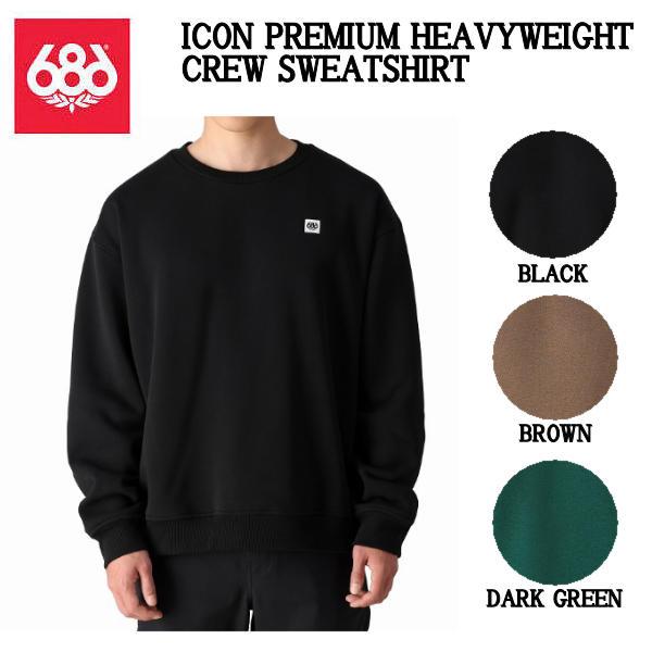 【686】シックスエイトシックス メンズ トレーナー スウェット 長袖 トップス スノーブランド キャンプ アウトドア アパレル