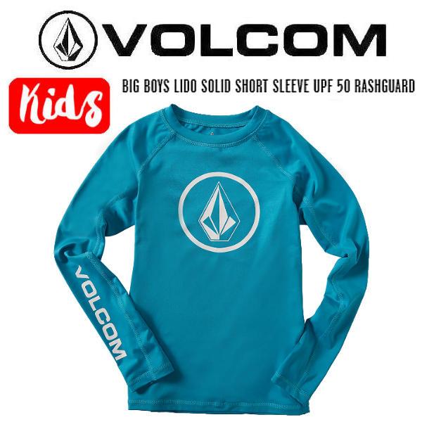 【VOLCOM】ボルコム 2023春夏 BIG BOYS LIDO SOLID SHORT SLEEVE UPF 50 RASHGUARD ...