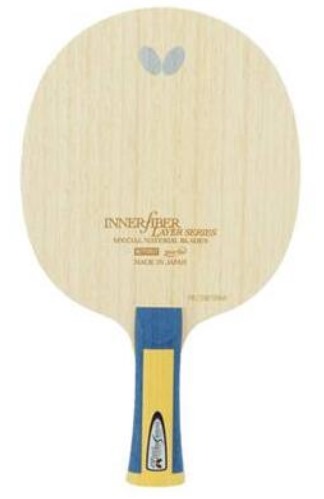 【ポスト投函で送料無料】バタフライ  タマス インナーシールド・レイヤー・ZLF FL シェークラケット 卓球用【36691】