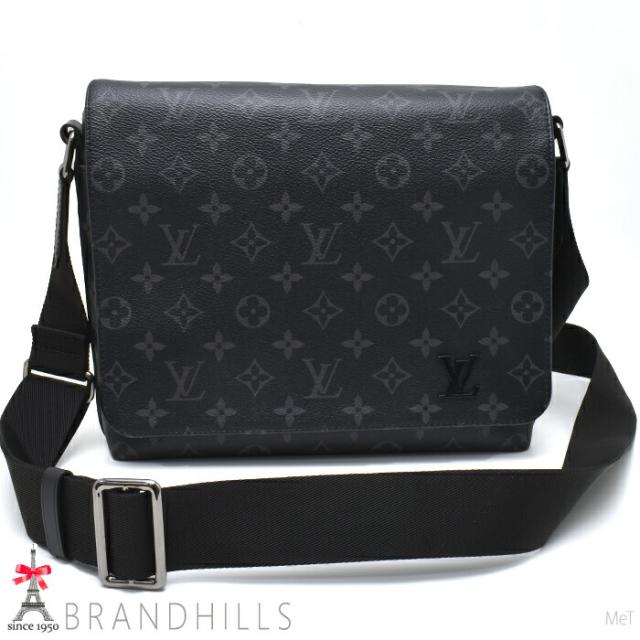 ルイヴィトン ショルダーバッグ ディストリクトPM NV2 モノグラム エクリプス M45272 LOUIS VUITTON 美品 【中古】