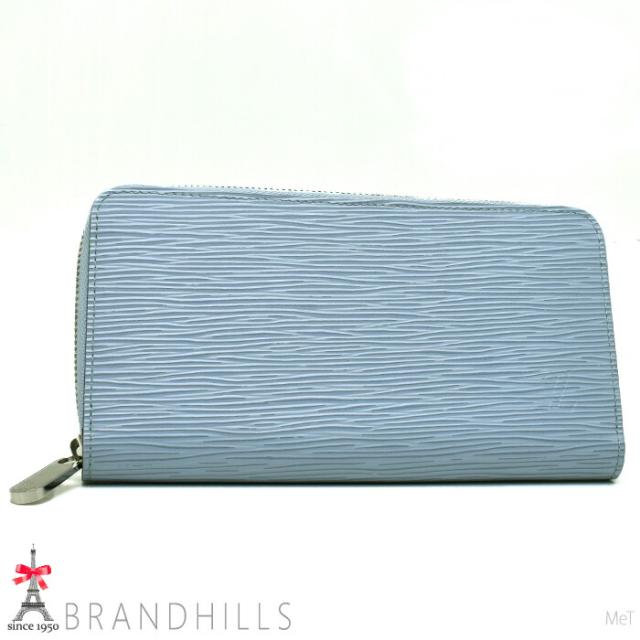 ルイヴィトン 長財布 ジッピーウォレット エピ ブルー ニュアージュ 日本限定 M82141 LOUIS VUITTON ほぼ未使用 【中古】