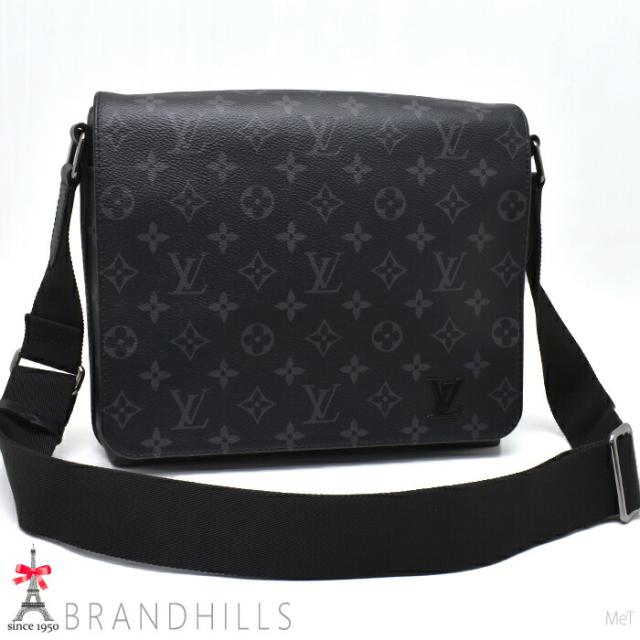 ルイヴィトン ショルダーバッグ ディストリクトPM NV2 モノグラム エクリプス M45272 LOUIS VUITTON 美品 【中古】