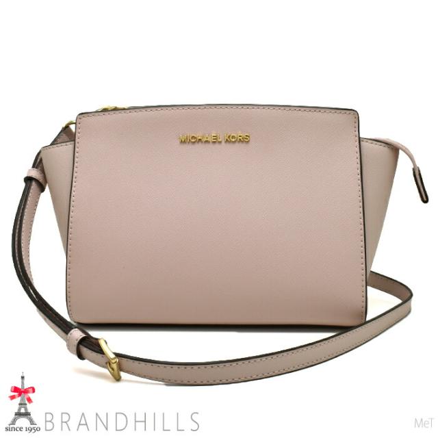 マイケルコース ショルダーバッグ セルマ ミディアム メッセンジャーバッグ ブロッサム 35H8GLMM6L MICHAEL KORS 良品 【中古】