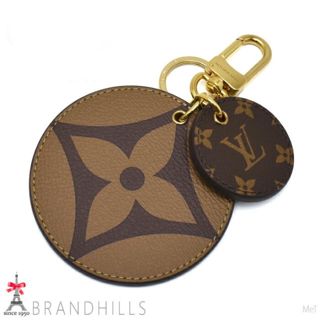 ルイヴィトン キーホルダー ポルトクレ イリュストレ モノグラム ジャイアント リバース M69317 LOUIS VUITTON 極美品 【中古】